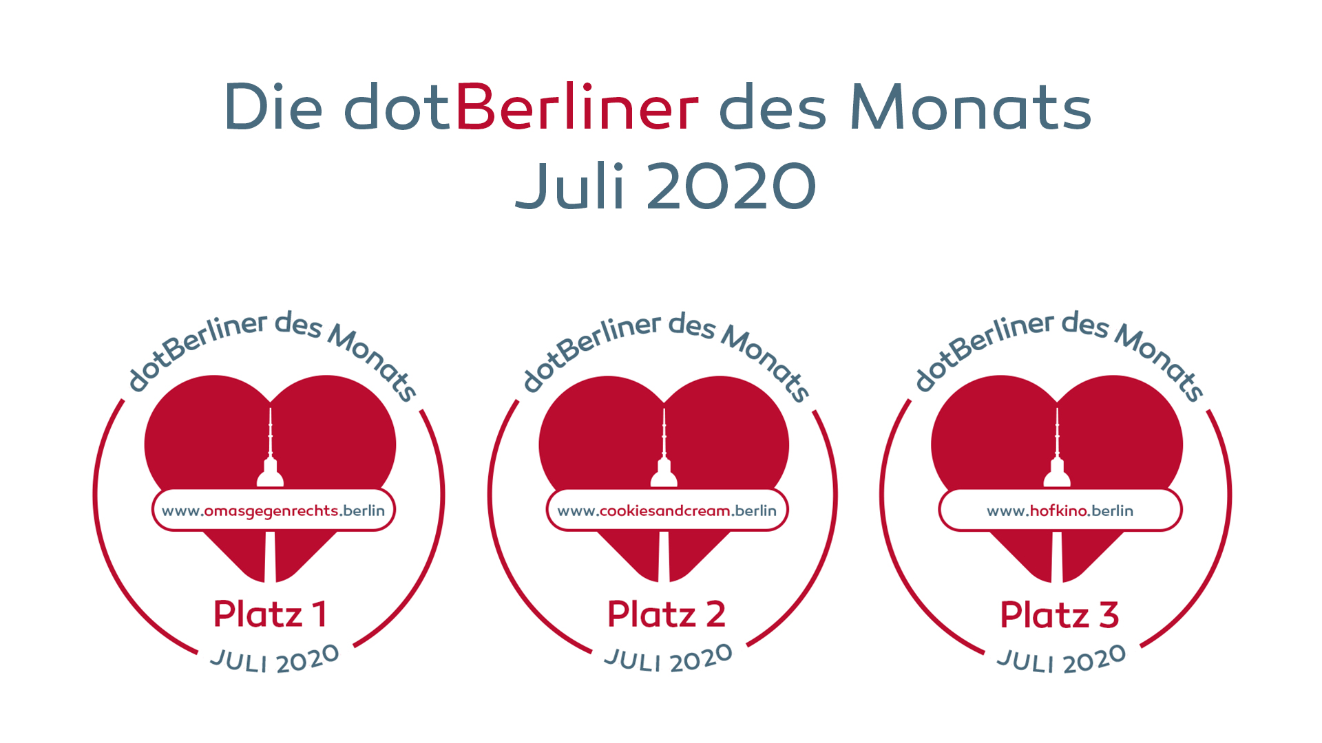 Die Dotberliner Des Monats Juli 2020 Dot Berlin