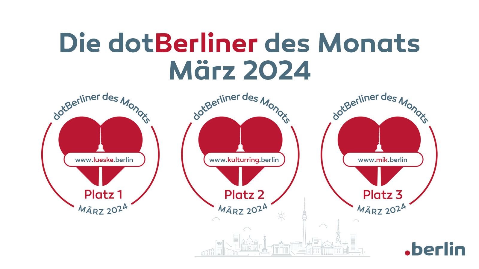 Die Dotberliner Des Monats März Dot Berlin