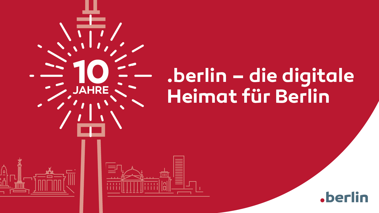 Happy Birthday – 10 Jahre .berlin! | dot.berlin